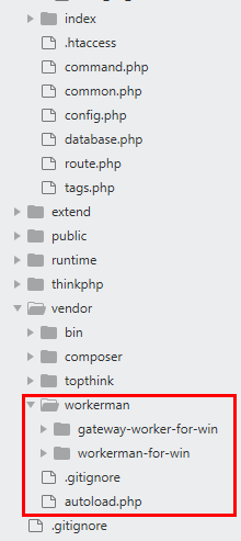 GatewayWorker 在 Thinkphp5.0 中的应用 ( windows ) - 梦缘&江南~ - 博客园