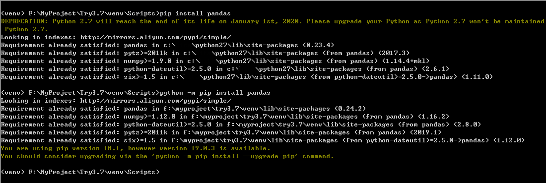 [python]在virtualenv中使用pip Csdn博客