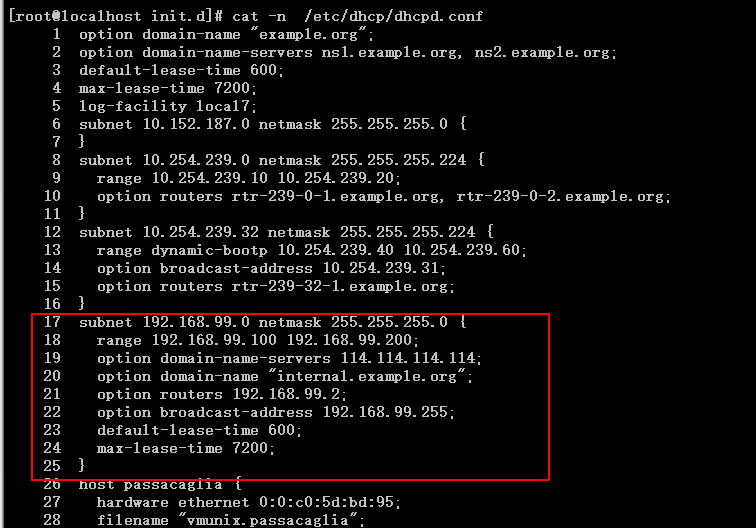 centos6.5配置linux dhcp - Chris_huang - 博客园