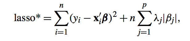 LAD-lasso和线性规划算法-CSDN博客