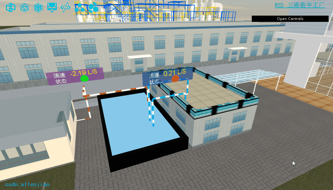 Web 3D工厂--智慧数字可视化工厂HTML5+WebGL(ThreeJS)烧脑巨作 - allenjiao - 博客园