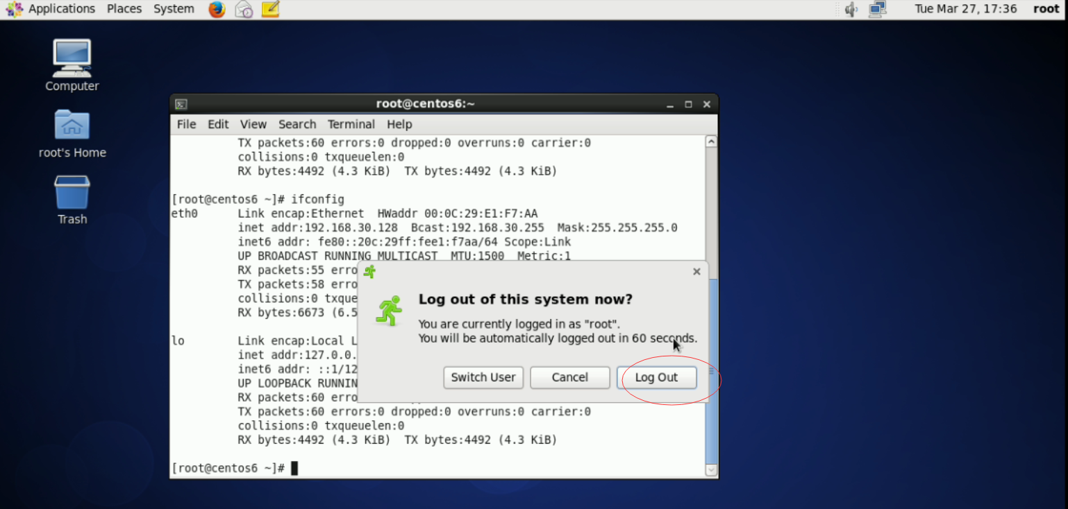 Linux CentOS6.10的一些图形化界面操作 - Coca-Mirinda - 博客园