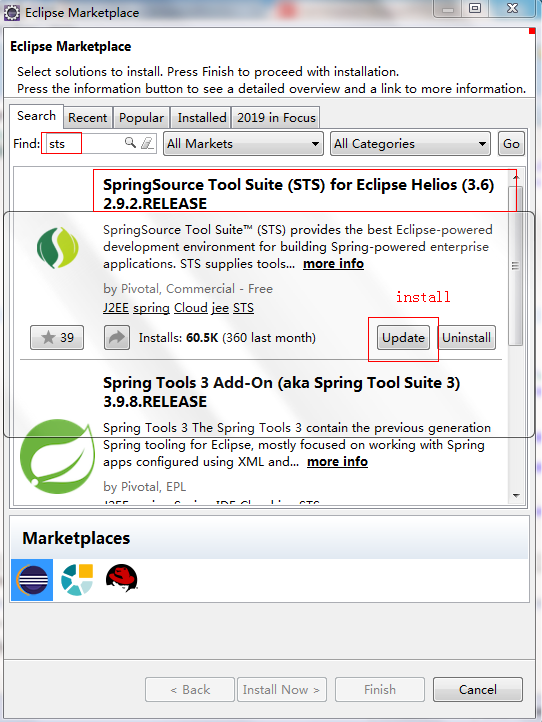Eclipse中无法显示命名空间Namespace，Spring Config Editor也没显示 - 愿世界对你温柔相待 - 博客园