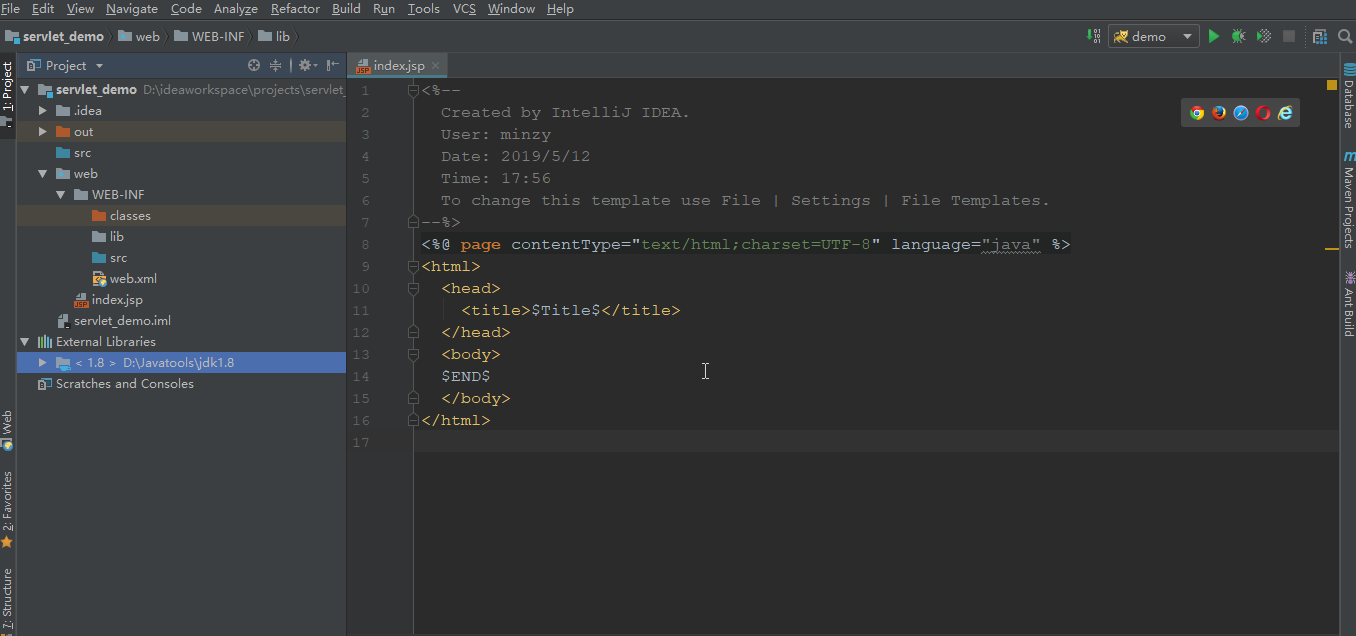 Javaweb前后台交互(JDBC+JSP+Servlet+MySQL) - andy_mz - 博客园