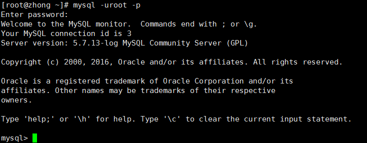 Centos7上Mysql-5.7忘记root密码的解决方法 - 灬龍灬 - 博客园