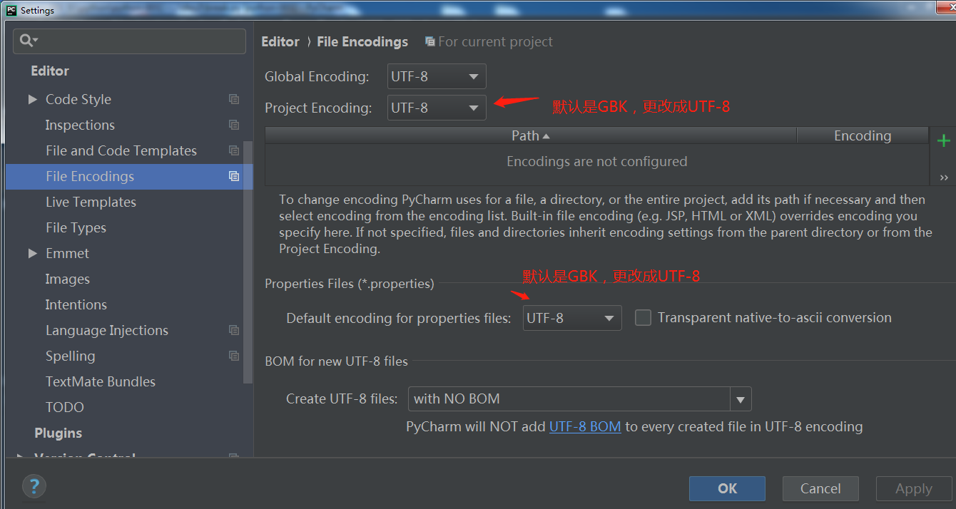 pyCharm ---（6） 字符集更改 + 更新pip的源 - mmszxc - 博客园