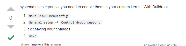 systemd[1] failed to mount tmpfs at /sys/fs/cgroup no such file or directory - 紫枫术河 - 博客园