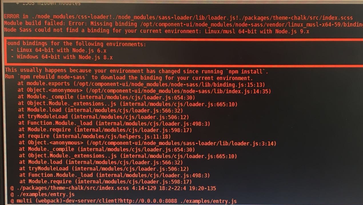 关于 linux 下 node_modules\node-sass\vendor 的报错解决方法 - 望幽客 - 博客园