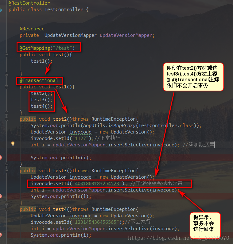 Spring之 Transactional注解原理 Csdn博客