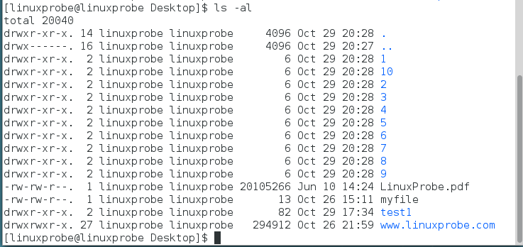 Linux命令 -- ls命令 - 乐乐先生 - 博客园