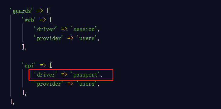 Laravel Api 认证 Lichunyang 博客园