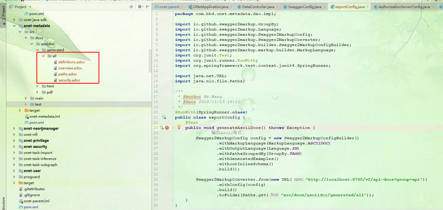 使用swagger2markup导出swagger离线PDF/HTML文档 - 纤纤细细腰 - 博客园
