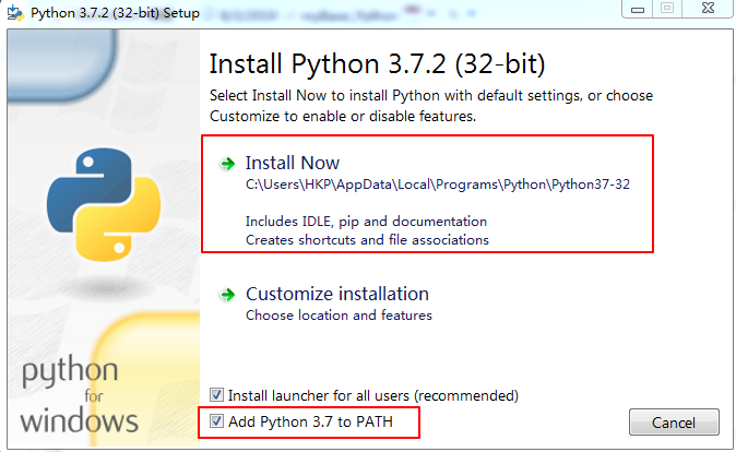 Python 学习第一天 Python V3.7 + VS Code 环境部署（Windows 环境）； - 仪表小盒 - 博客园