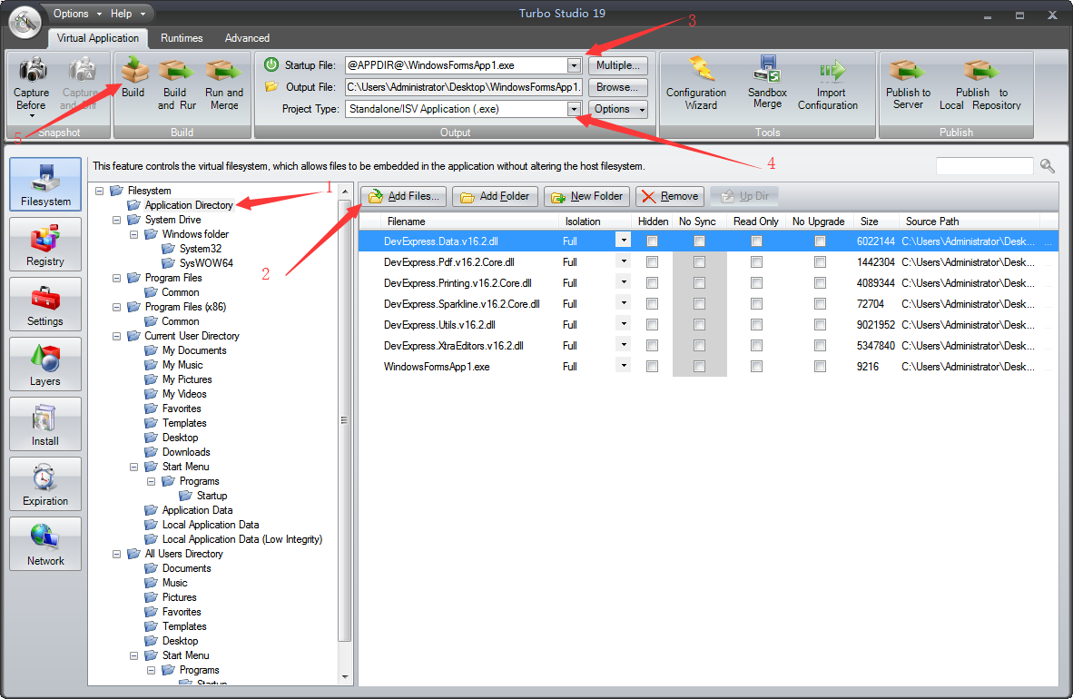 用turbo studio打包.net应用程序 - 罗浩 - 博客园