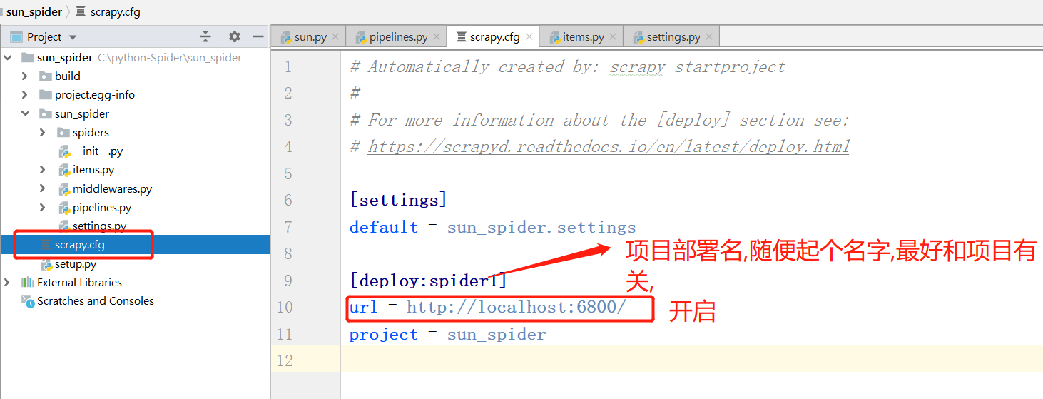 python爬虫--通过scrapyd的部署爬虫项目 - corei5tj - 博客园