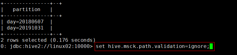metadata.HiveException: MSCK finds a file rather than a directory when ...