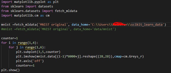 sklearn使用fetch_mldata(‘MNIST original’)读取mnist数据集出错解决办法 - funykatebird - 博客园