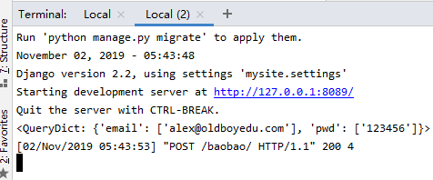 老男孩python全栈就业班第9期第3部分Django基础第61天完整的登录示例 - herisson_pan - 博客园