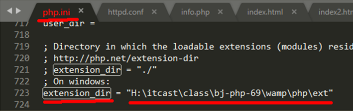 传智黑马PHP69期-php-第1天-环境搭建-php中开启mysqli模块 - herisson_pan - 博客园