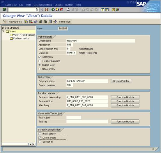【一】SAP BDT to create a new Tab on GMGRANT the grants management master ...