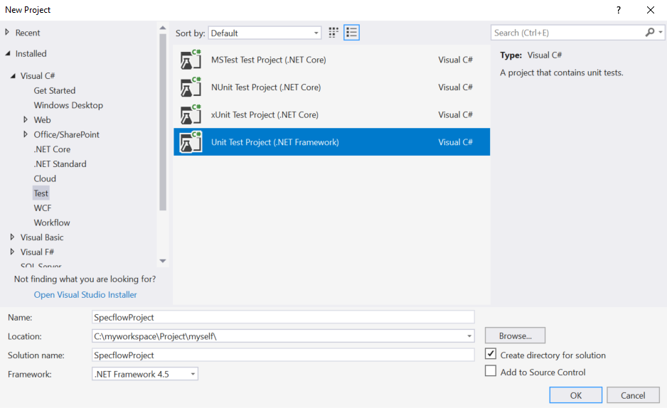 新手安装SpecFlow步骤 - 仲夏.net - 博客园