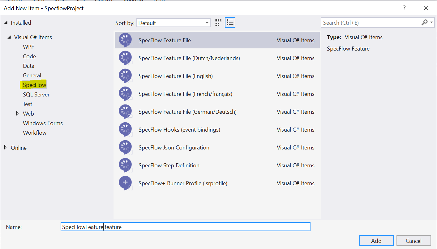 新手安装SpecFlow步骤 - 仲夏.net - 博客园