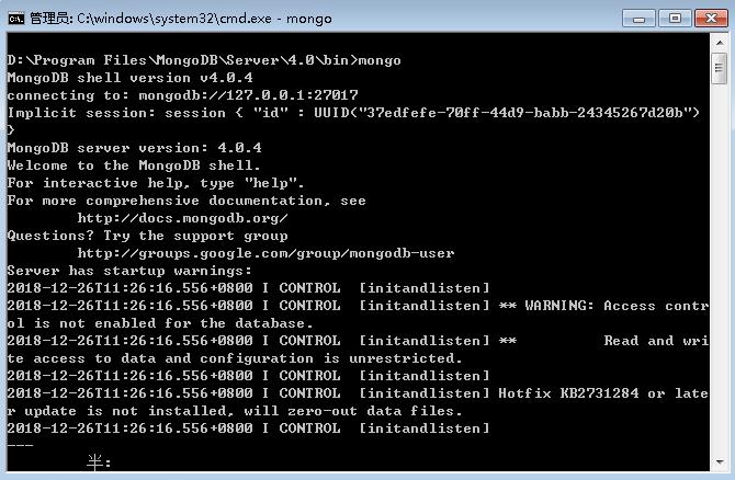 安装MongoDB报错Verify that you have sufficient privileges to start system services - ycyzharry - 博客园