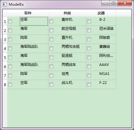 使用QAbstractTableModel实现自定义的表格模型 - Embedder - 博客园