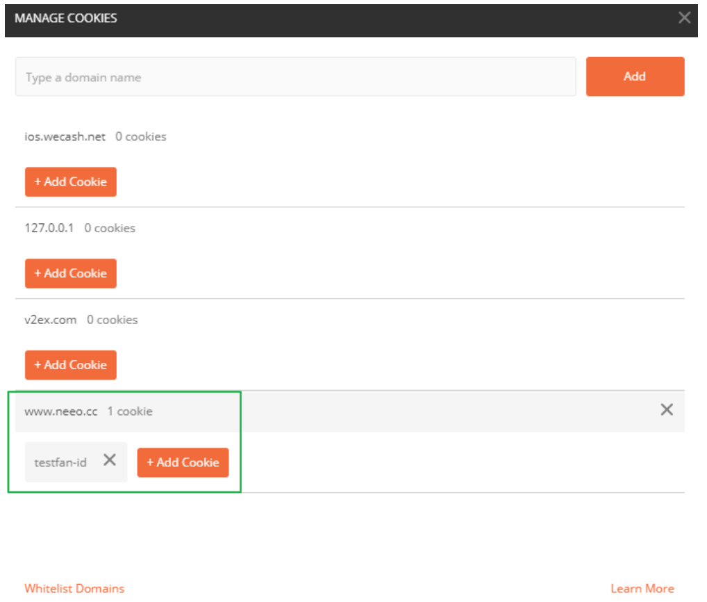 Postman特殊接口（cookie、token） - ThreePointFive - 博客园