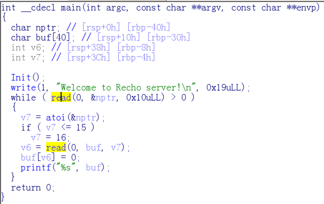 XCTF 3rd-RCTF-2017——Recho分析 - hawkJW - 博客园