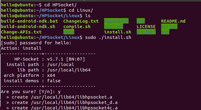 Linux下 C++ HPSocket通信框架的简单使用 - tian_11 - 博客园