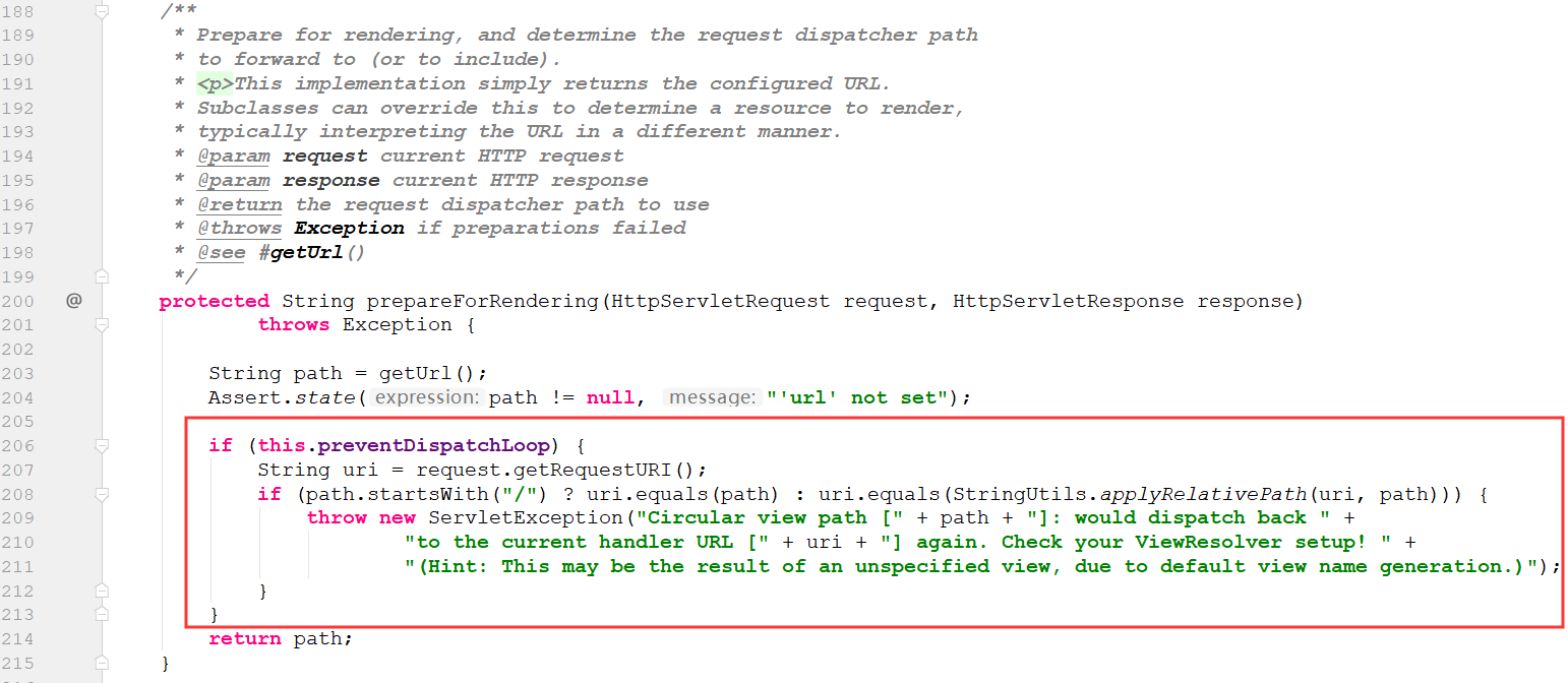 解决SpringMVC：HTTP Status 500 - Circular view path [/index.html]: would dispatch back to the ...