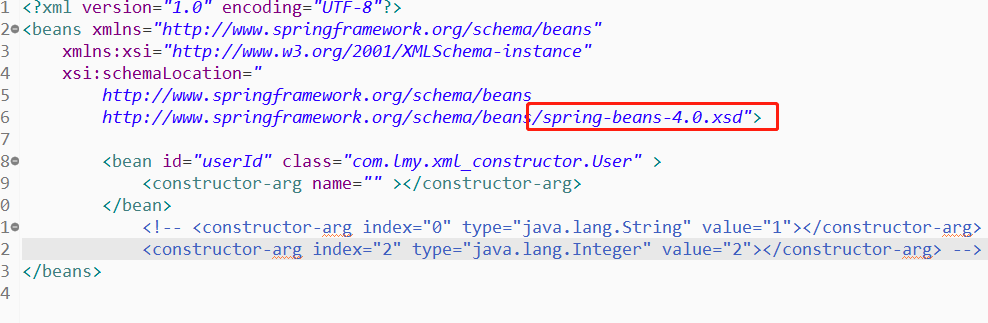 Spring框架中配置bean的constructor-arg中没有name属性怎么办? - 我为什么不会写代码 - 博客园