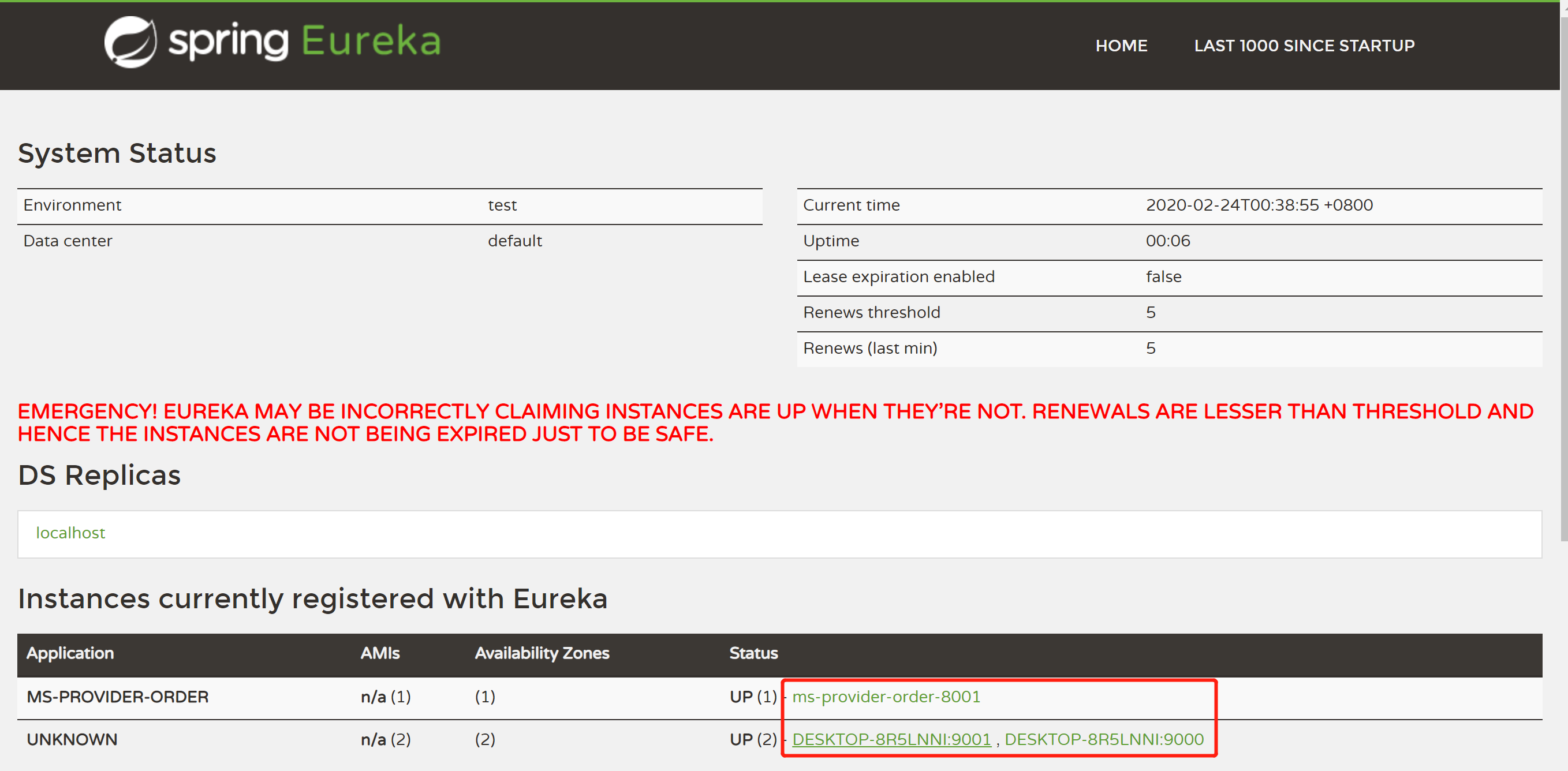 SpringCloud入门(一)： Eurek简介与使用 - 愚蠢的猴子 - 博客园