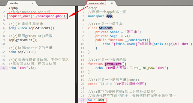 传智黑马PHP69期-第3阶段Php高级+MVC-第11天PDO-02什么是命名空间 - herisson_pan - 博客园
